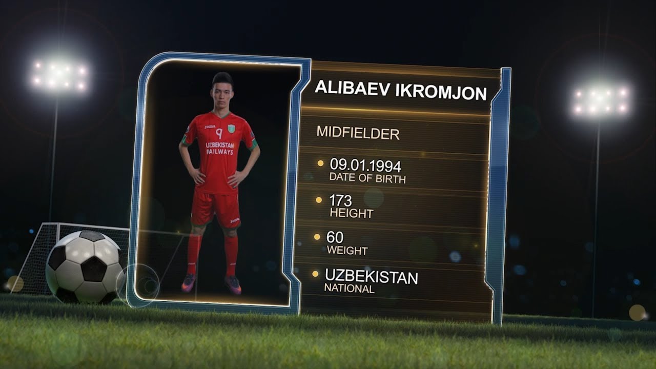 Alibaev Ikromjon (Goals, Assists, Passes, Shots, Tackling ...