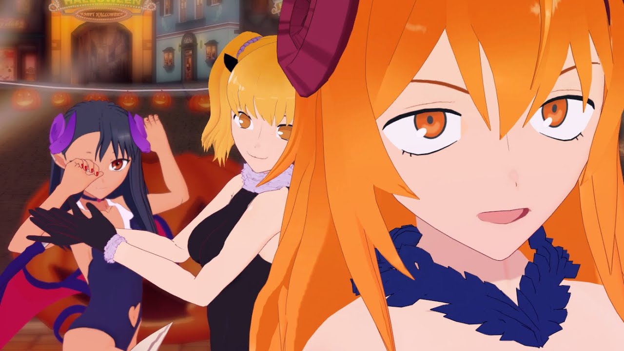 MMD Nagatoro Halloween Dance - 🎃 - MMD Vroid - YouTube