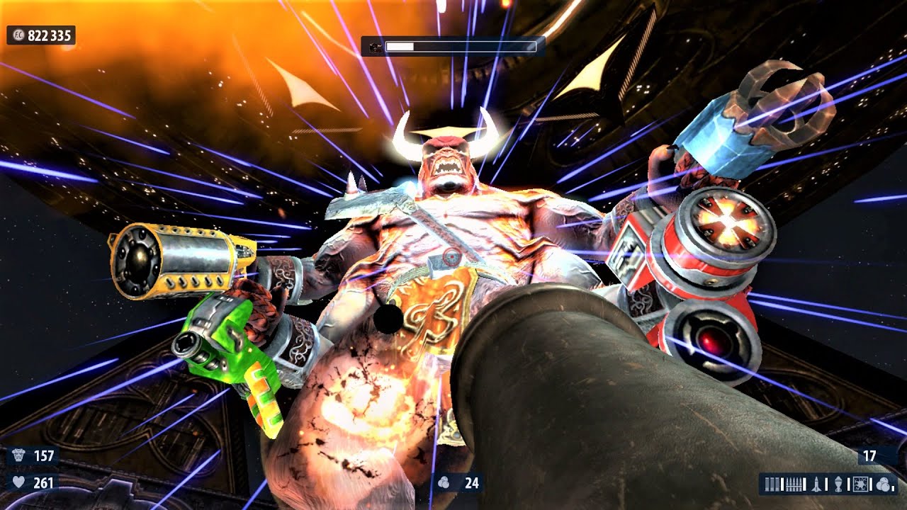 Serious Sam HD The Second Encounter Level 14 Final level BOSS - YouTube