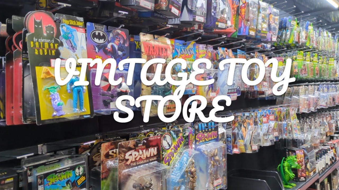VINTAGE TOY STORE - TOY BOX COLLECTABLES - YouTube