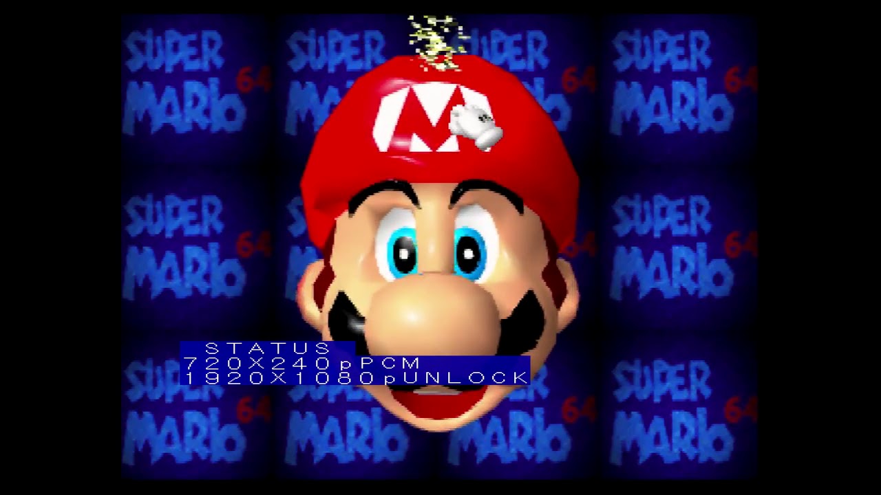 Japanese Super Mario 64 gameplay (RGB) - YouTube