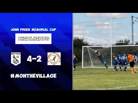 Bentley Village vs Elmsall Utd Services (4-2) | John Preen Memorial Cup ...