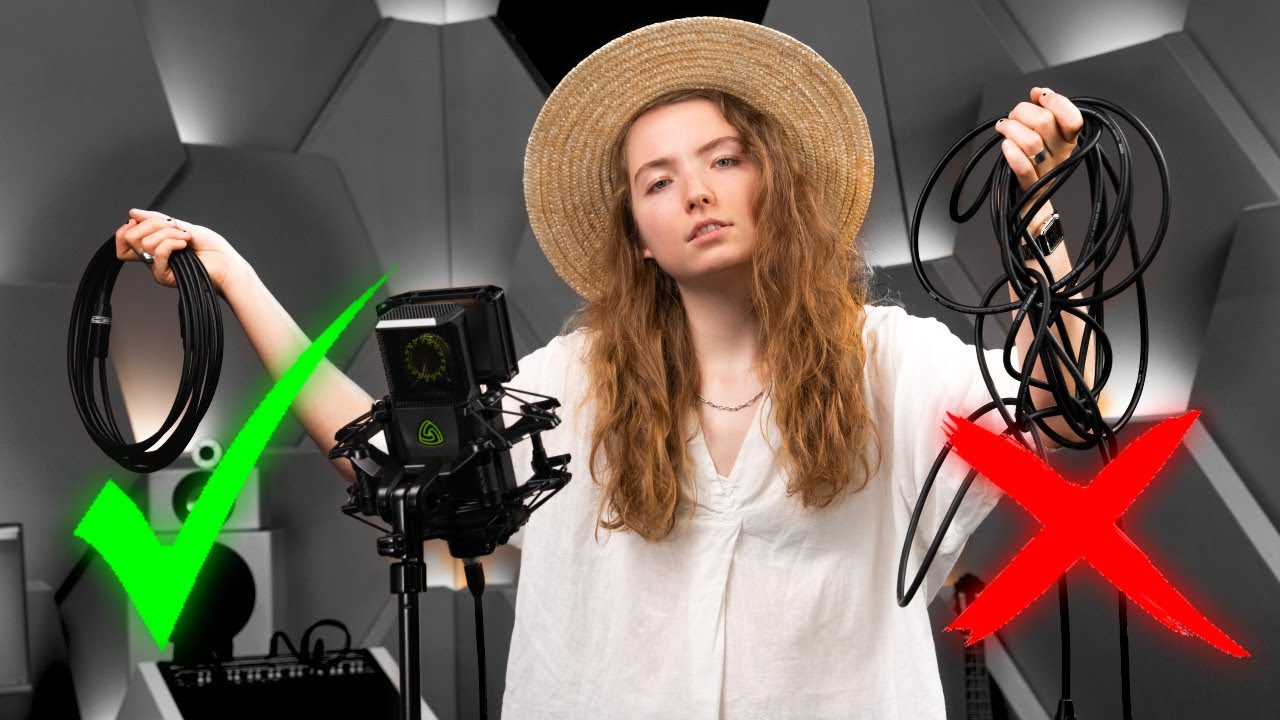 How to roll your cables - the over-under technique - YouTube