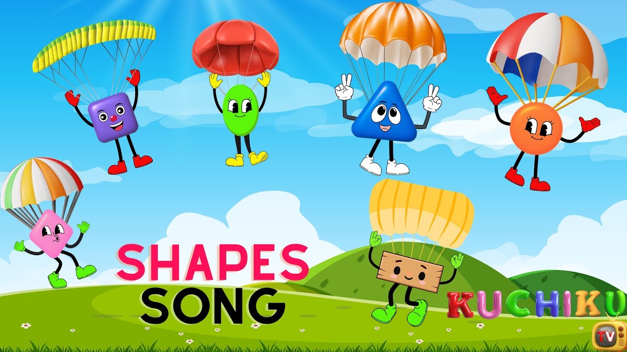 Shape Song | Kuchiku TV Nursery Rhymes | Learn Shaps Rhymes with Fun ...