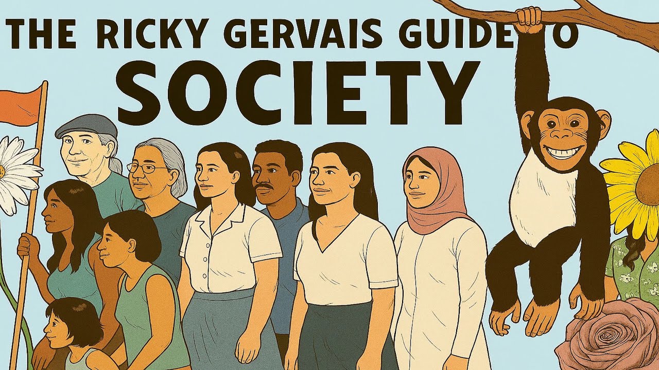 Ricky Gervais - Guide to Society - YouTube