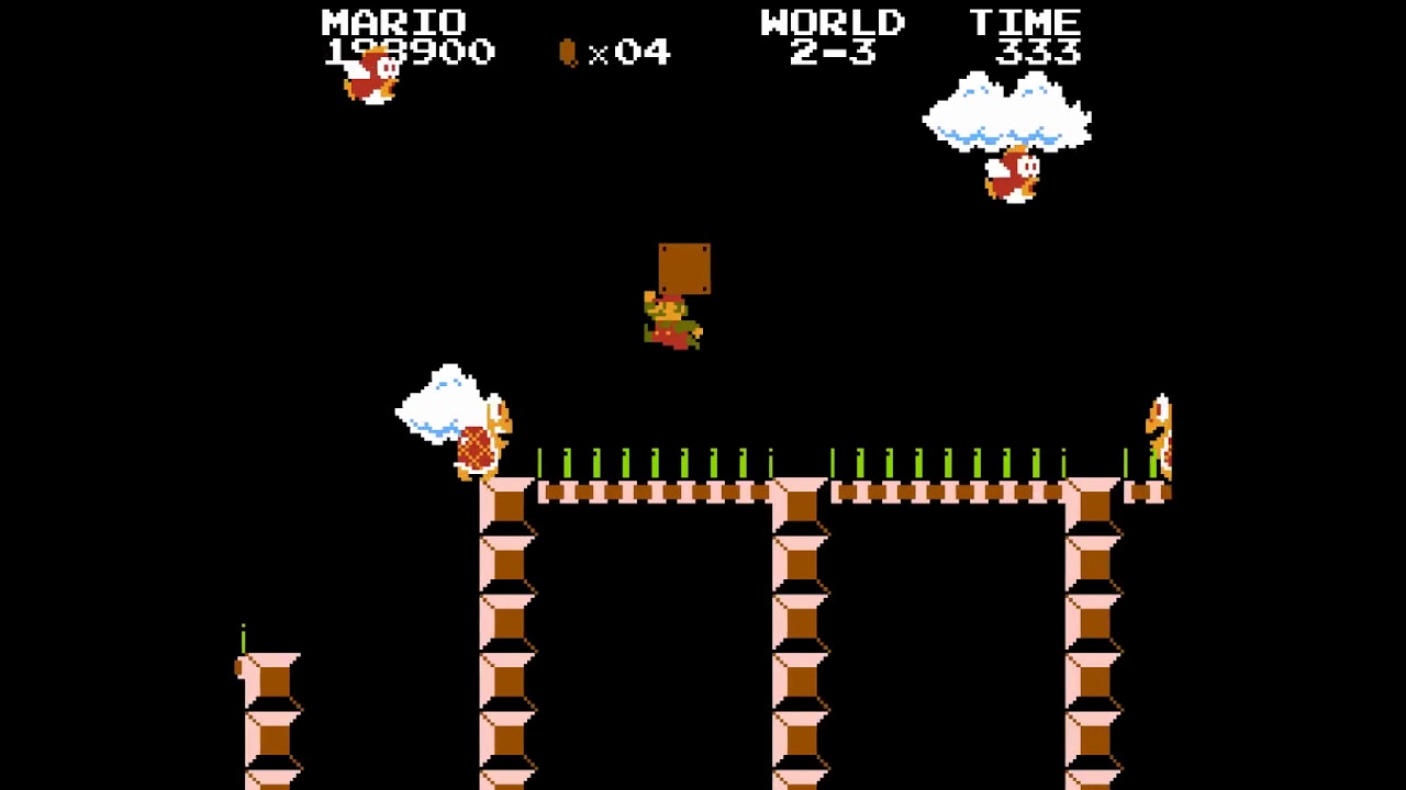 Level-Headed Super Mario Bros. (NES) Level Randomizer Bridge Mania ...