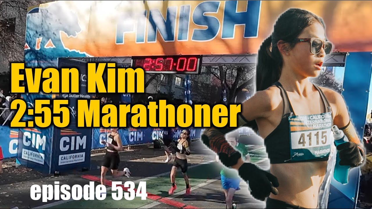 Evan Kim 2:55 At California International Marathon #marathon #running # ...