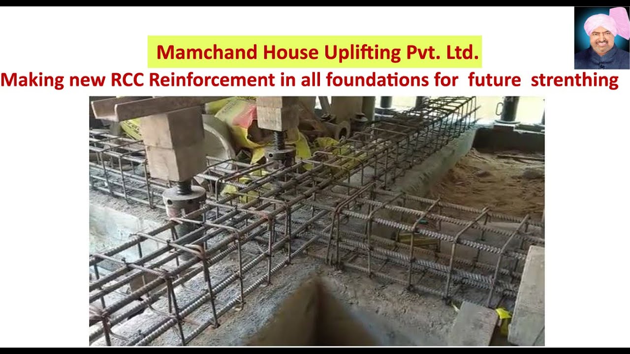 call at 9896609220 | Making new RCC Reinforcement in all foundations ...