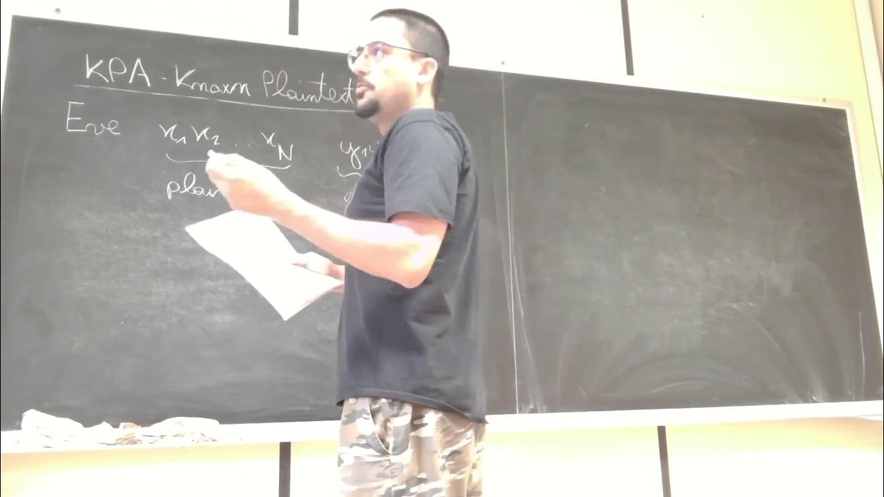 Lecture 2 - Boolean Functions and Evolutionary Algorithms - YouTube