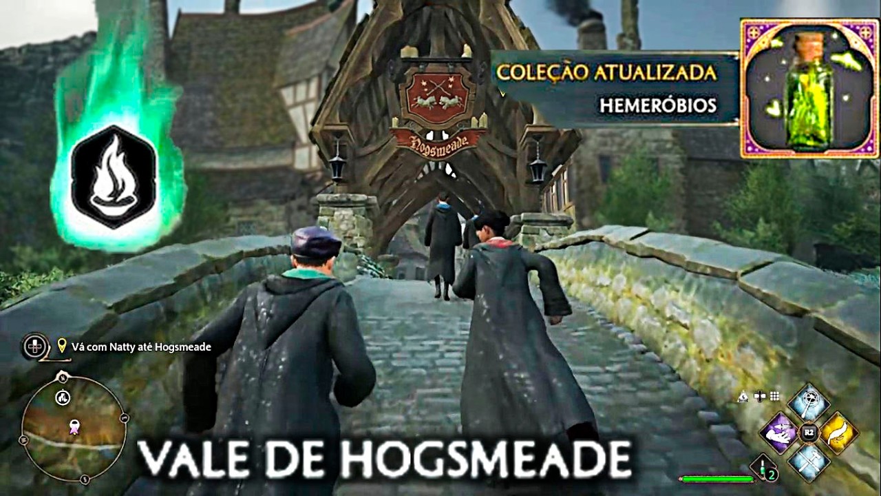 Hogwarts Legacy – RUMO A HOGSMEADE! Segredos no Caminho e Viagem com ...