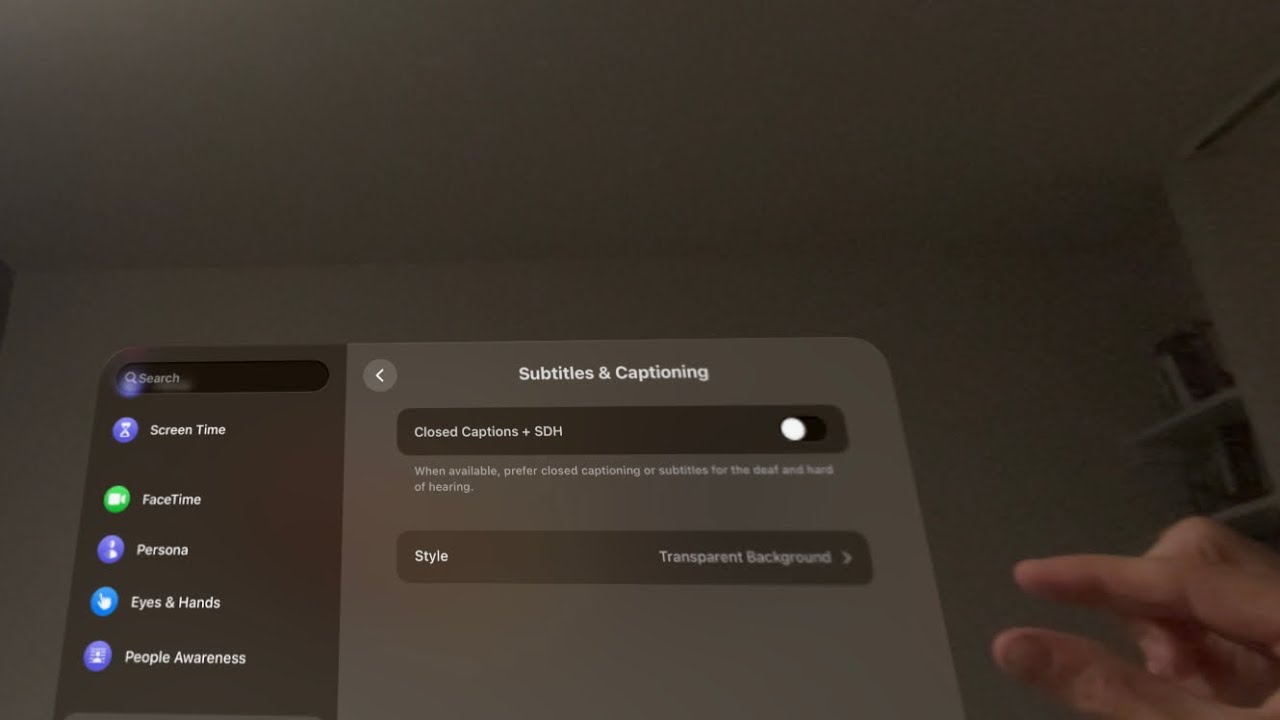 apple-vision-pro-how-to-turn-on-off-closed-captions-sdh-tutorial
