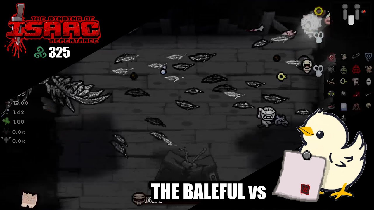 The Binding of Isaac E325 : The Baleful vs The Beast - YouTube