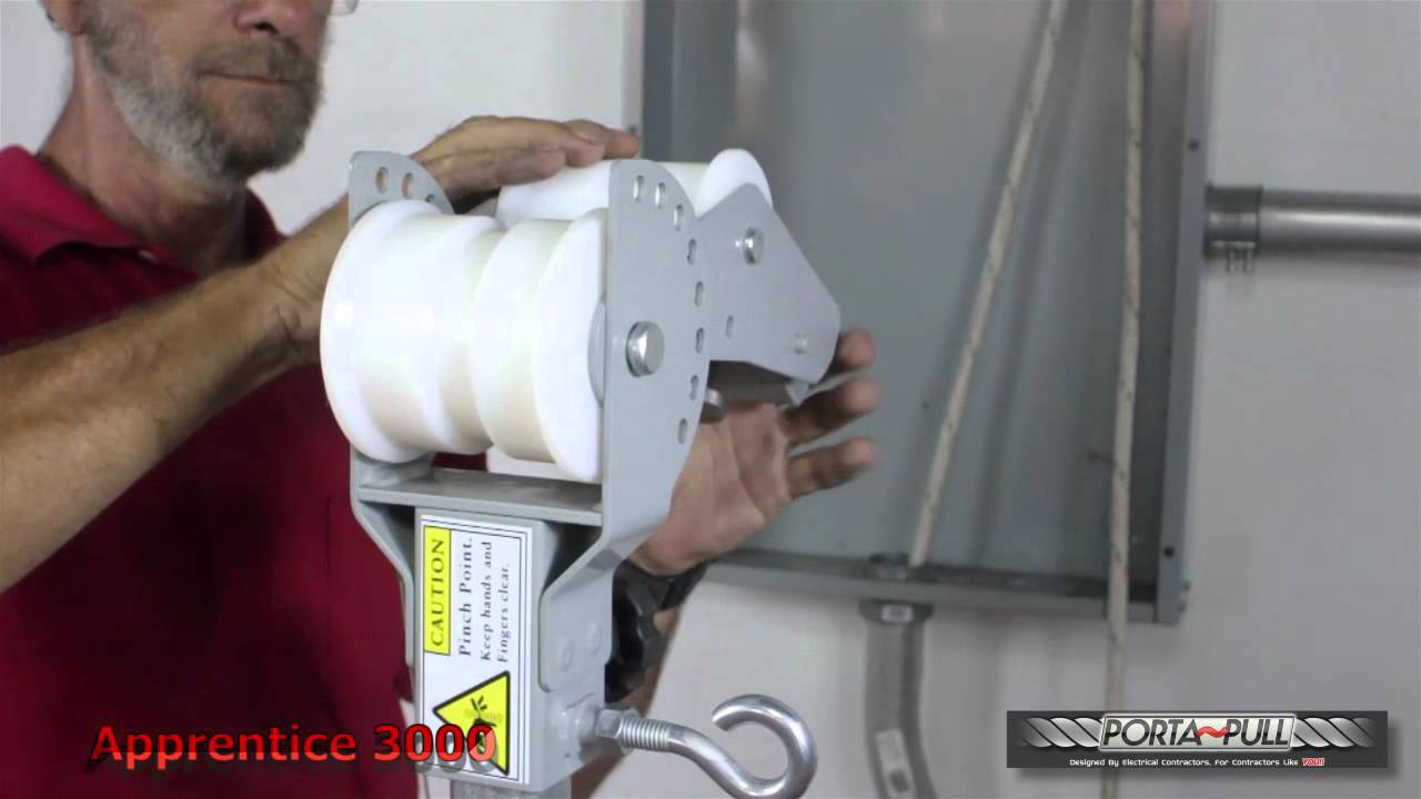 Apprentice 3000 Cable Tugger-Wire Puller - YouTube