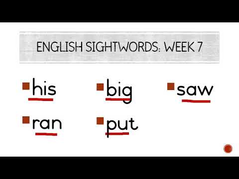 Begripstoets en Week 7 spelwoorde - YouTube