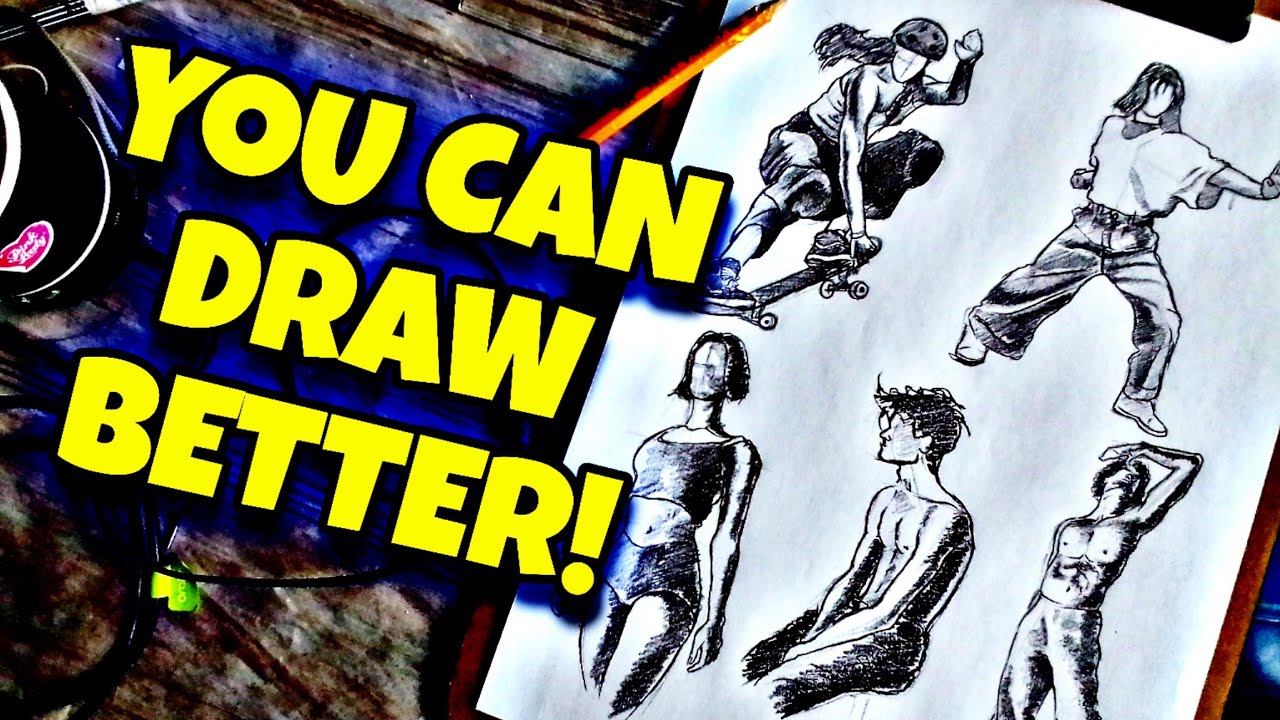 How to Draw Gesture Poses for Beginners - YouTube