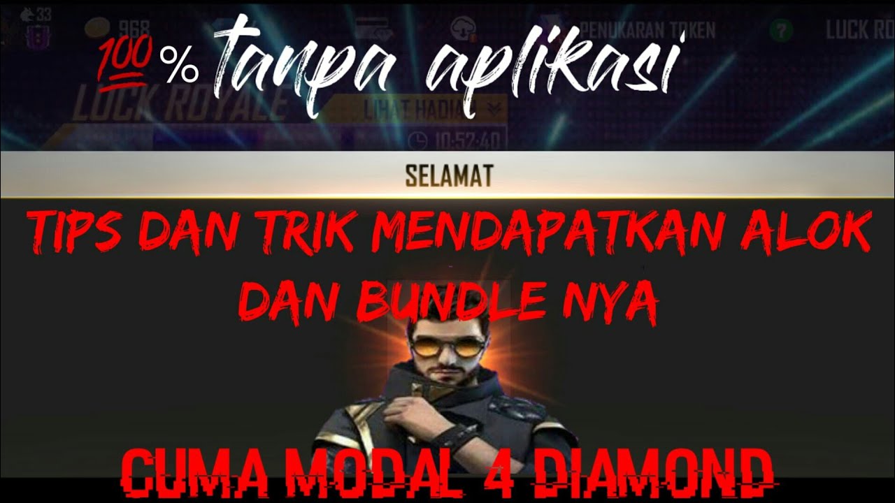 Tips dan Trik mendapatkan Alok dan bundle Alok 100% berhasil - YouTube