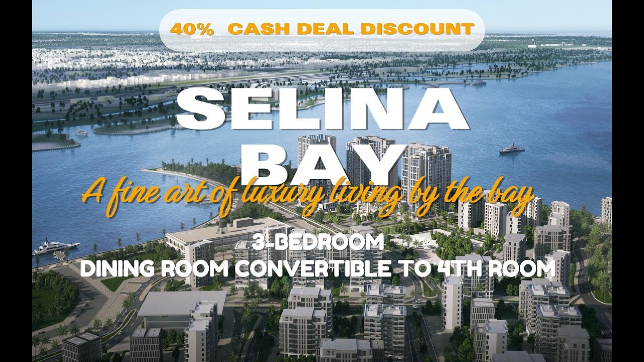 SELINA BAY | 3-BEDROOM | 40% DISCOUNT | YAS ISLAND - YouTube