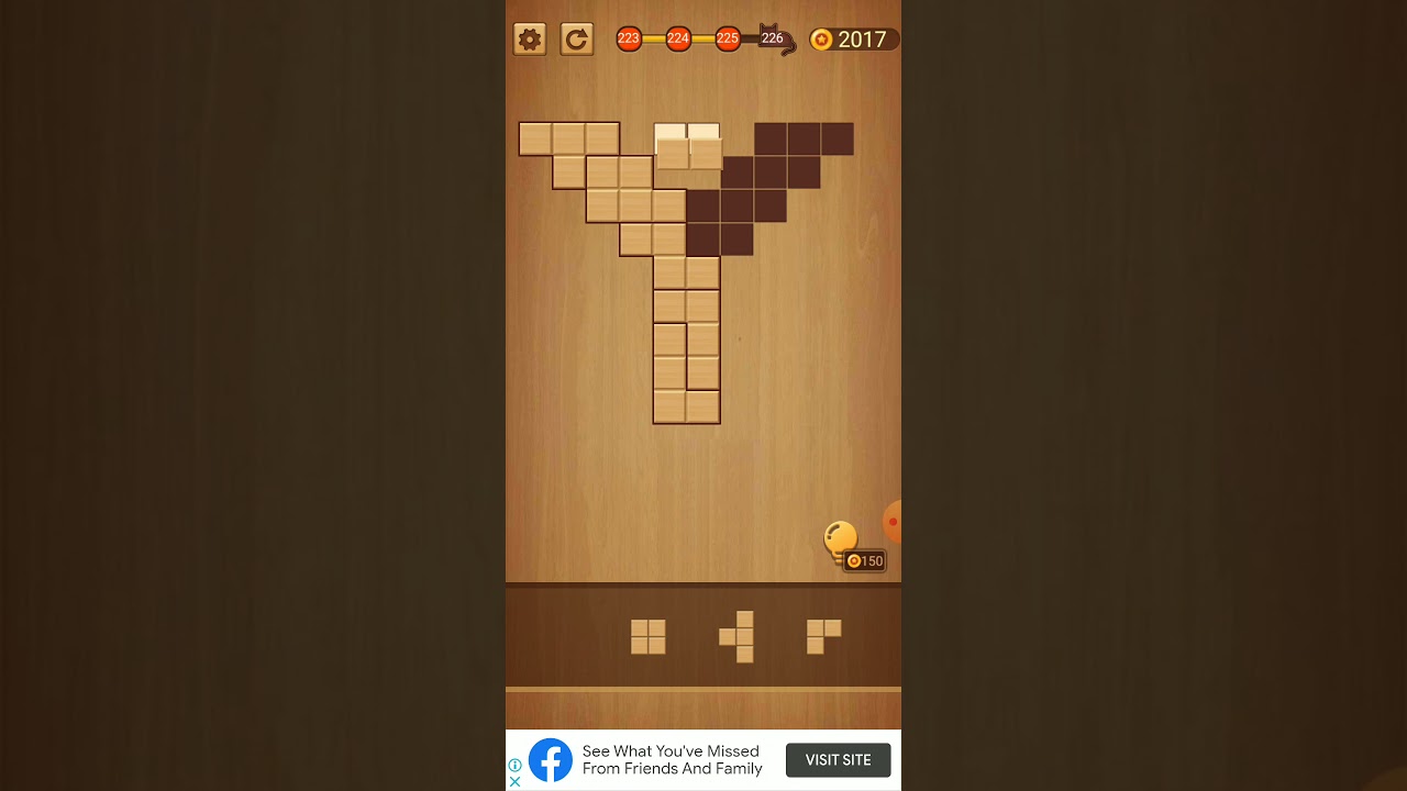 HIGH IQ BlockPuz:JIGSAW PUZZLES & WOOD BLOCK PUZZLE GAME||LEVEL 225 ...