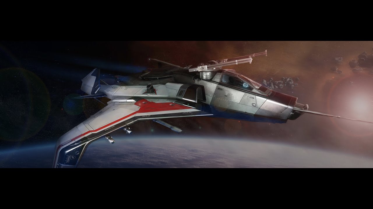 Star Citizen: Anvil Gladiator Bomber (GER) - YouTube