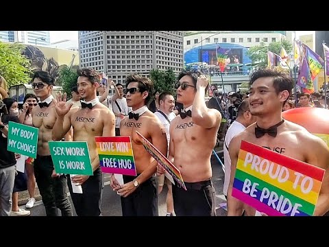 Bangkok : Pride parade 2023 / LGBT Thailand - YouTube
