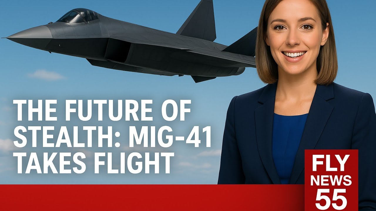 The Future of Stealth: MIG-41 Takes Flight - YouTube