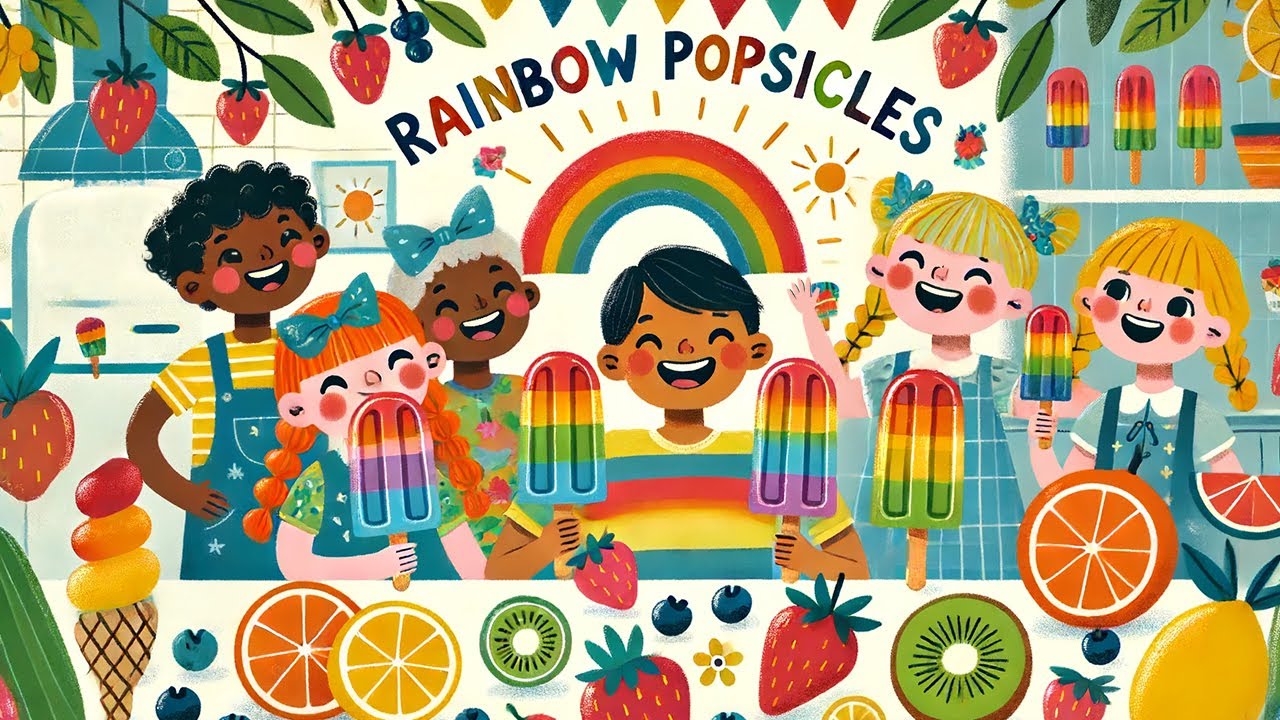 Rainbow Popsicles - Kids Song - YouTube