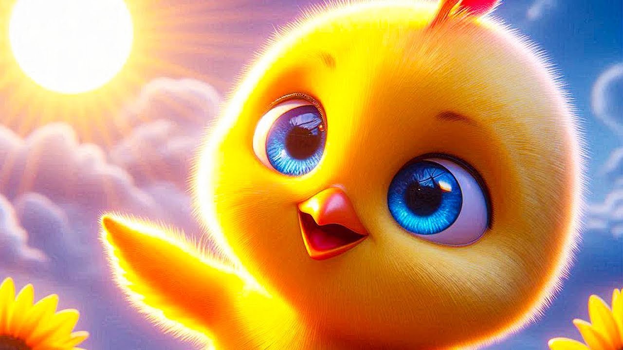 El pollito Pío-pí. ¡Buenos días, niños! - Canciones para Niños - YouTube