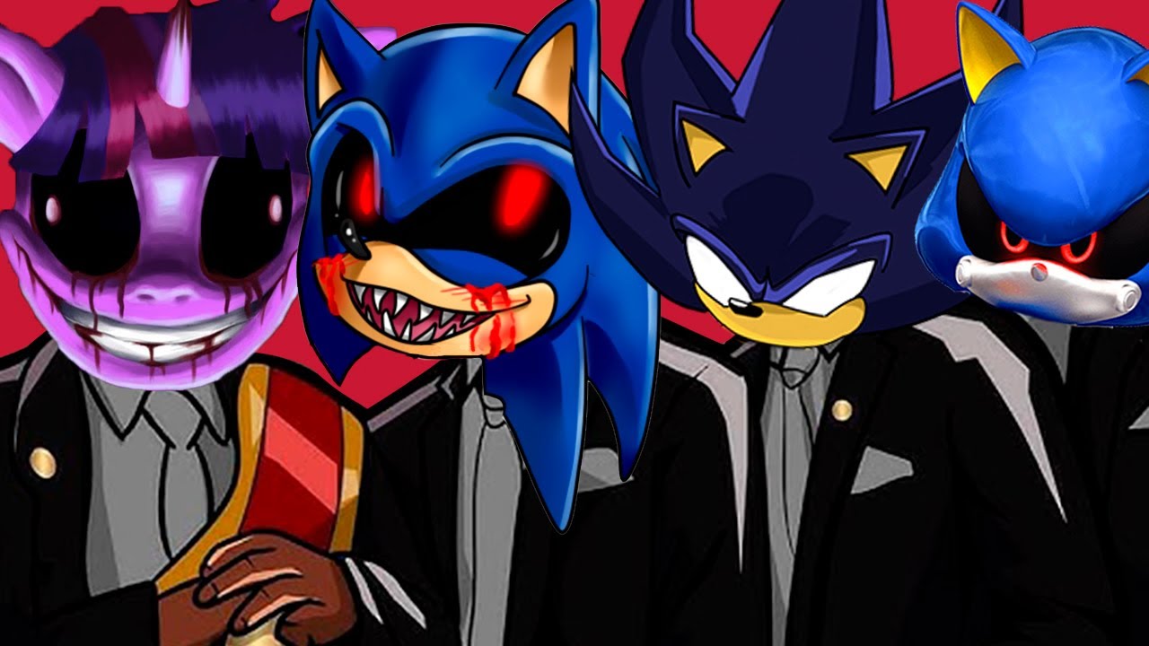 My Little Pony.EXE & Sonic.EXE & Dark Sonic.EXE & Metal Sonic - Coffin ...