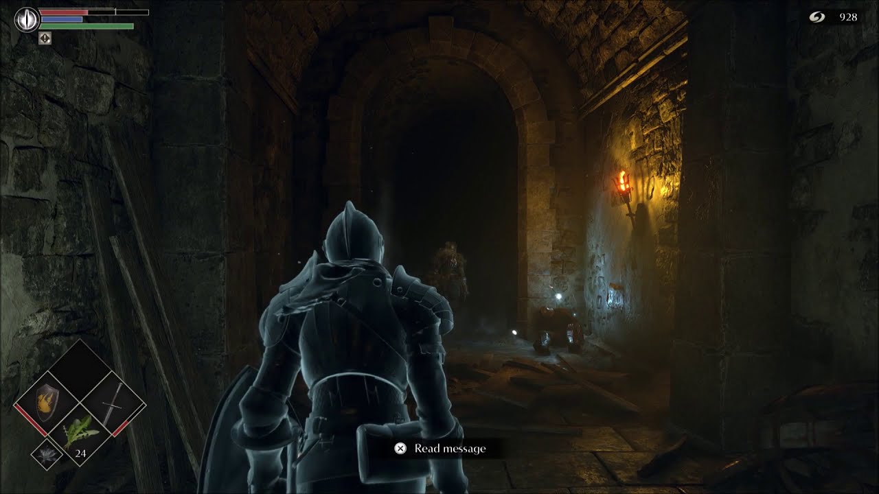 Demon's Souls PS5 Blue Eye Knight Cuirass Location - YouTube