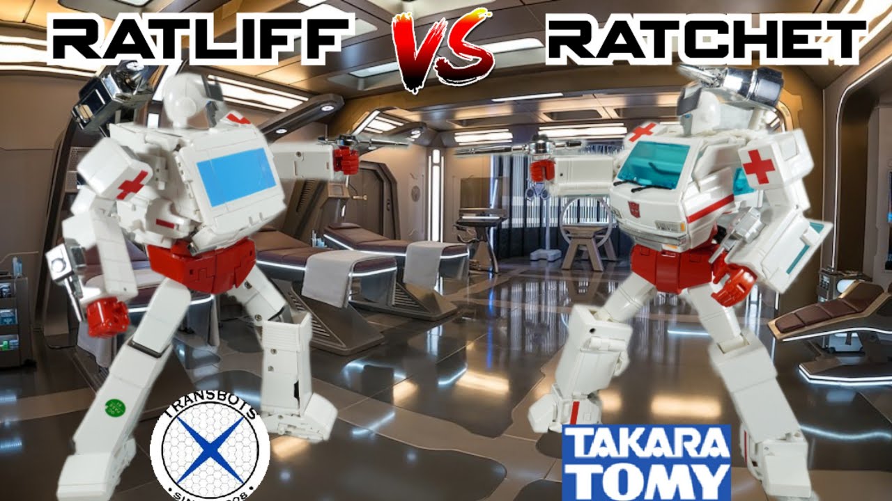 Comparison: X-Transbots MX-48 Ratliff VS Takara Tomy MP-30 Ratchet ...