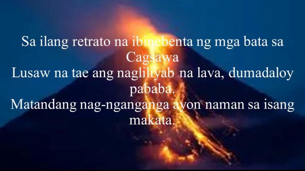 Mayon by kristian sendon cordero - YouTube