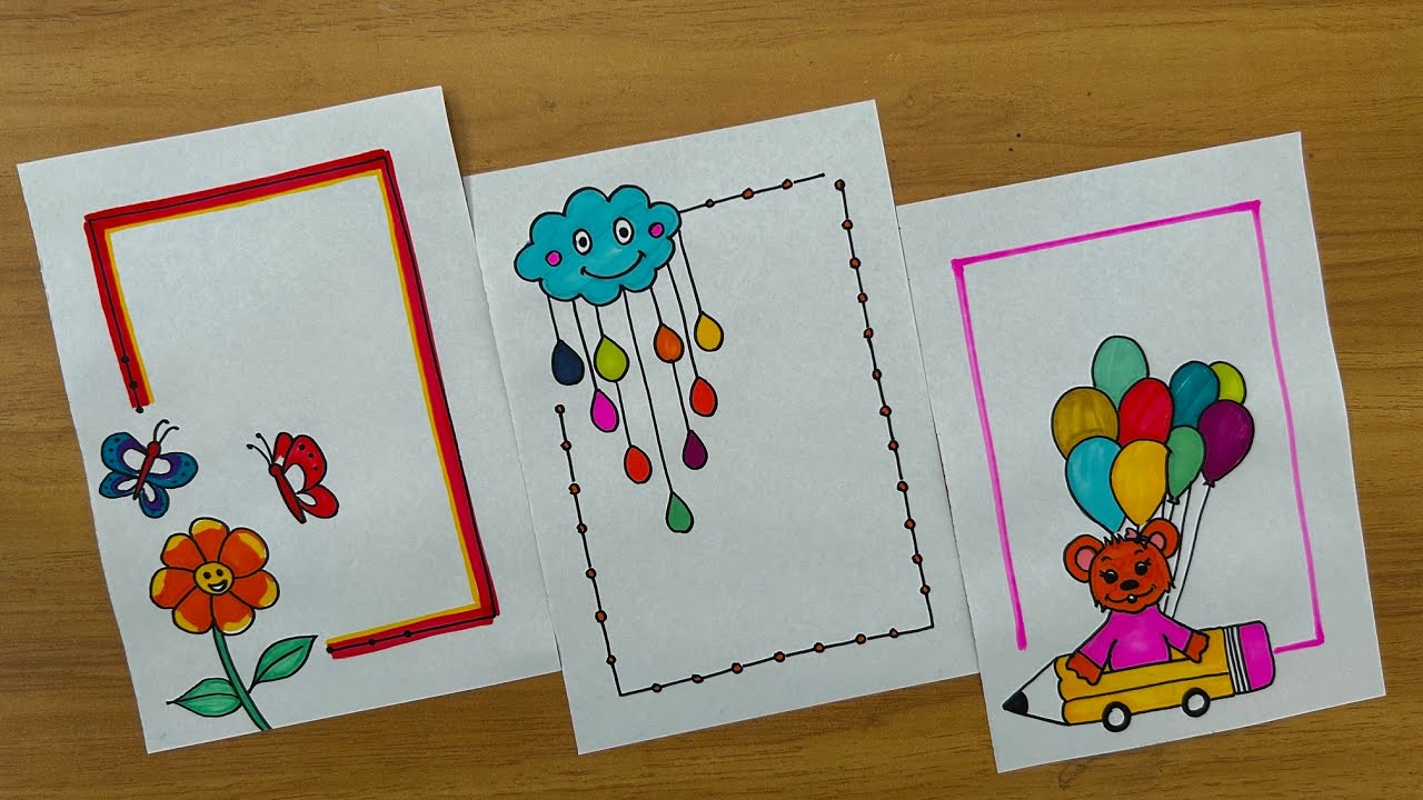 Cute Project Work Cover Page Designs/ Assignment Front Page Designs ...