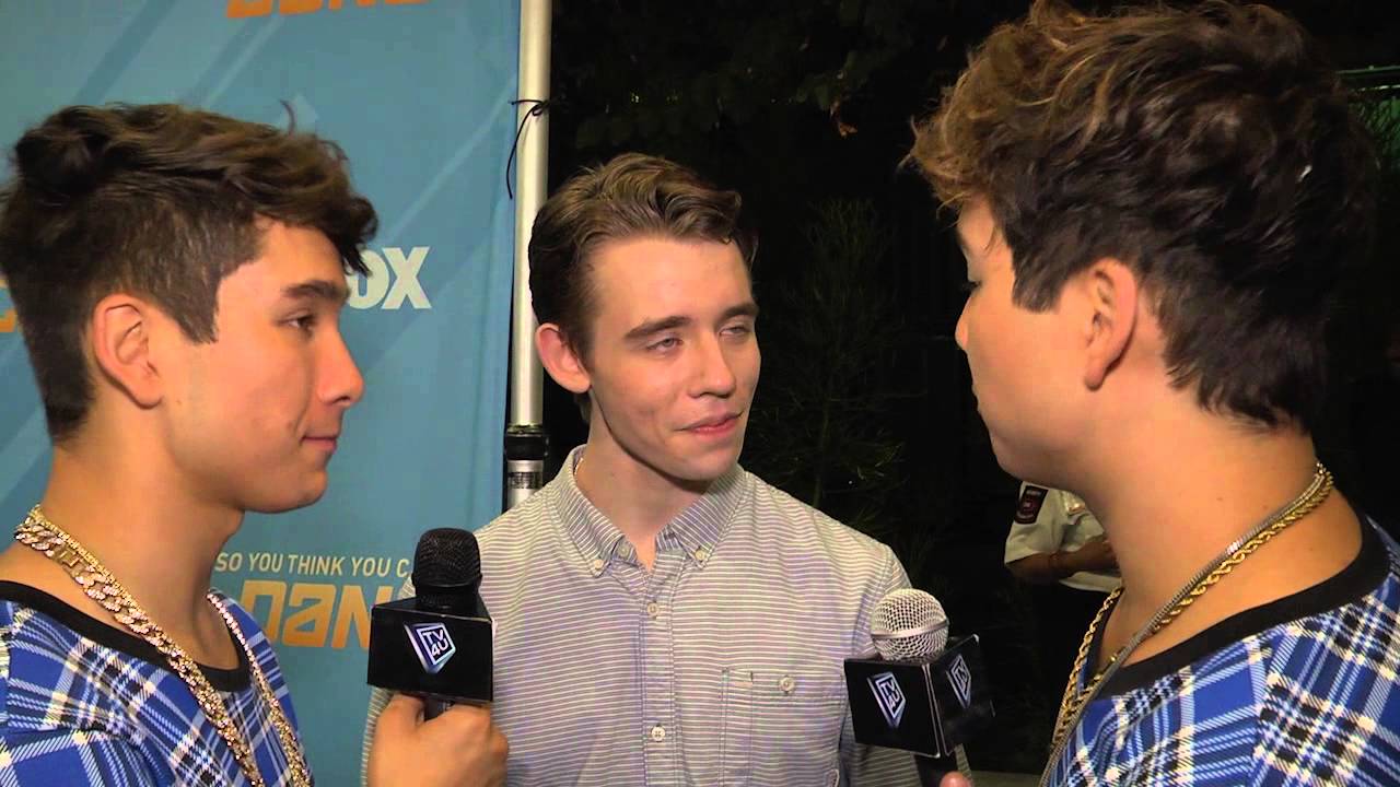 Zack Everhart Backstage at the So You Think You Can Dance Finale - YouTube