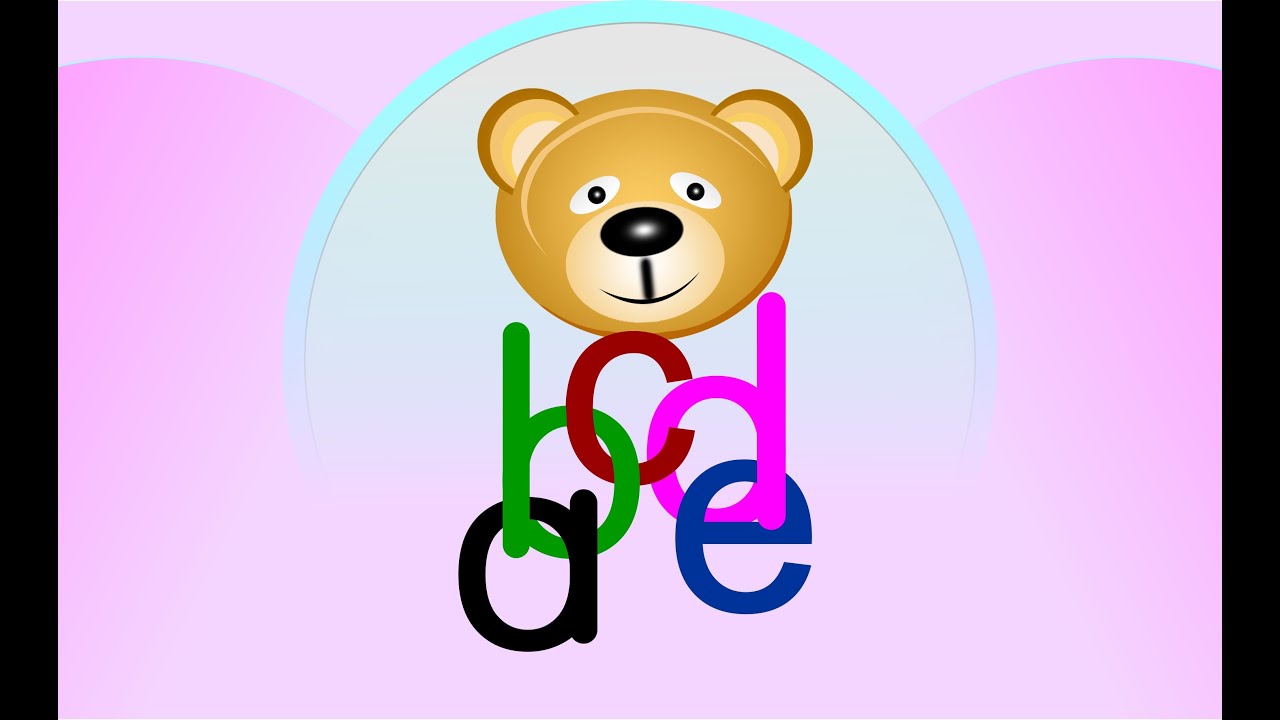 Small Alphabets a to z Pre School - Animated Videos For Kids 1 - YouTube