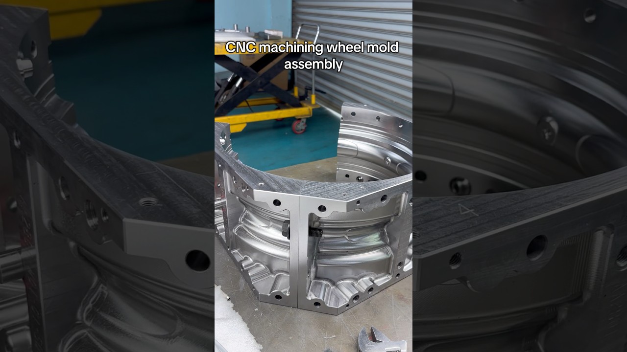 CNC machining wheel mold assembly#CNC machining wheel mold assembly#CNC ...