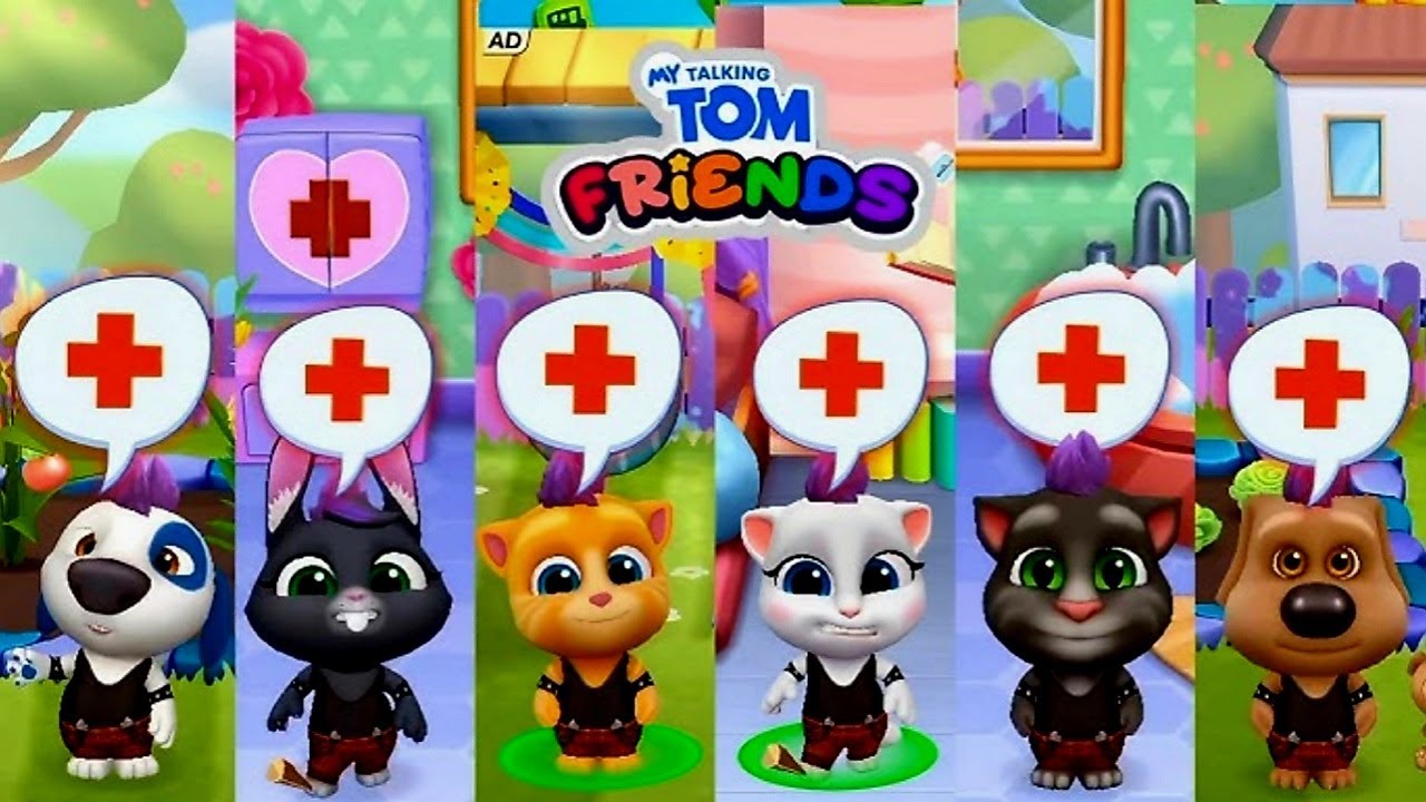 English My Talking Tom Friends : 👍 Good stream | Playing Solo ...