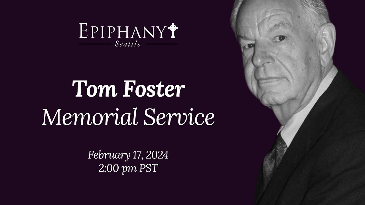 Tom Foster Memorial Service - YouTube
