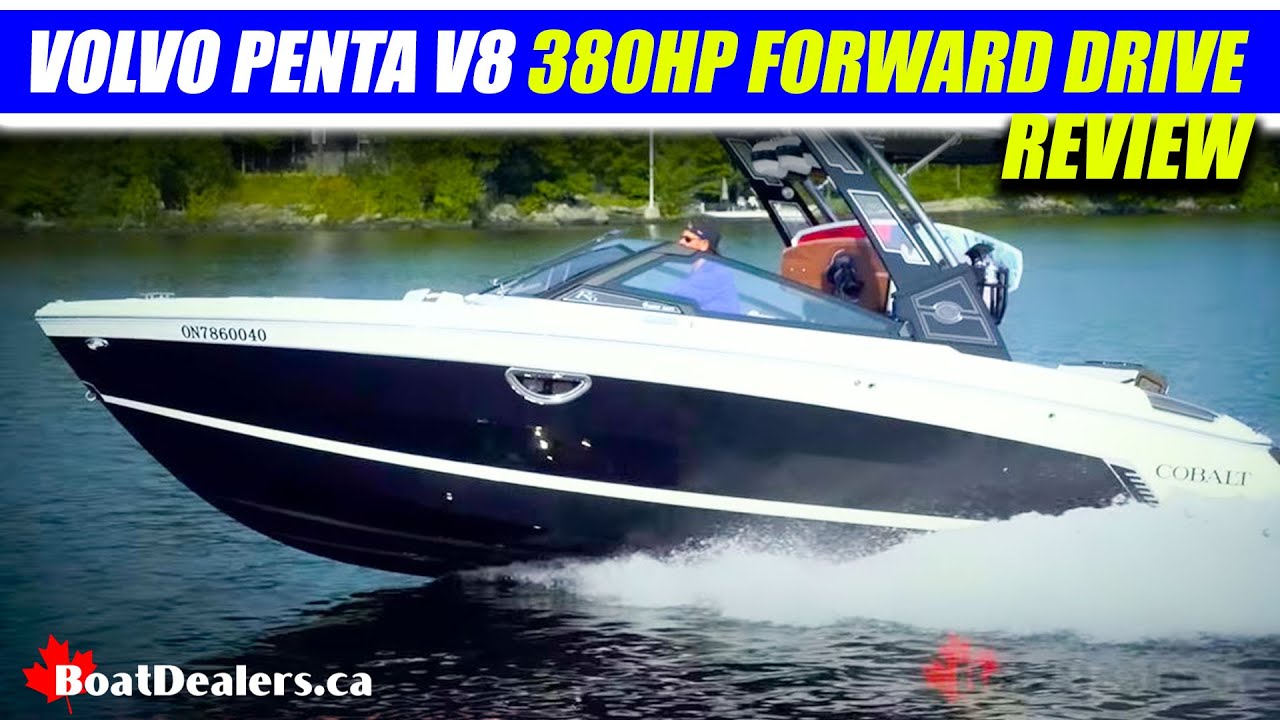 Volvo Penta V8 380HP Forward Drive #boatreview #boatlife - YouTube