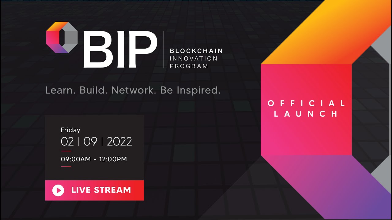 BLOCKCHAIN INNOVATION PROGRAM LAUNCH - YouTube