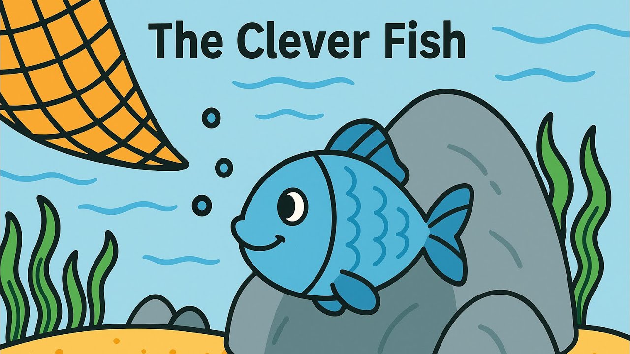 The Clever Fish | English Stories For Kids | Moral Stories For Kids ...