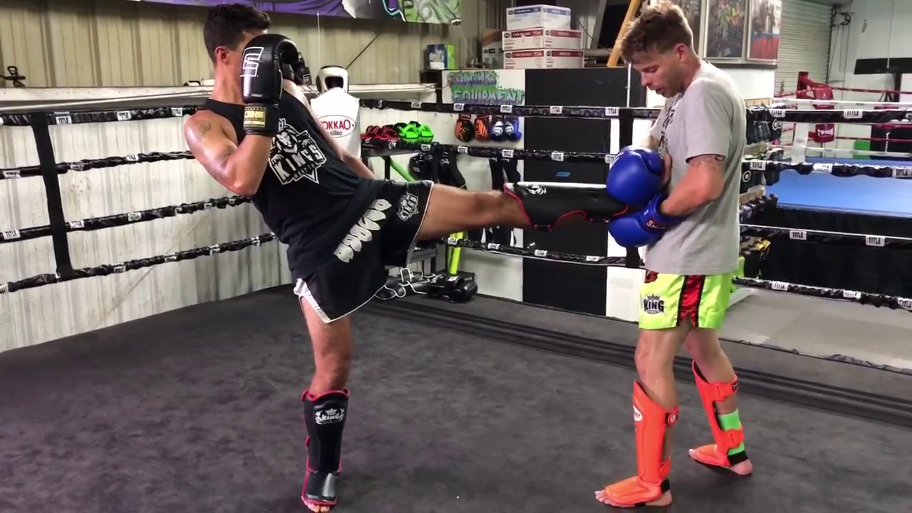 Push Kick Defense - YouTube