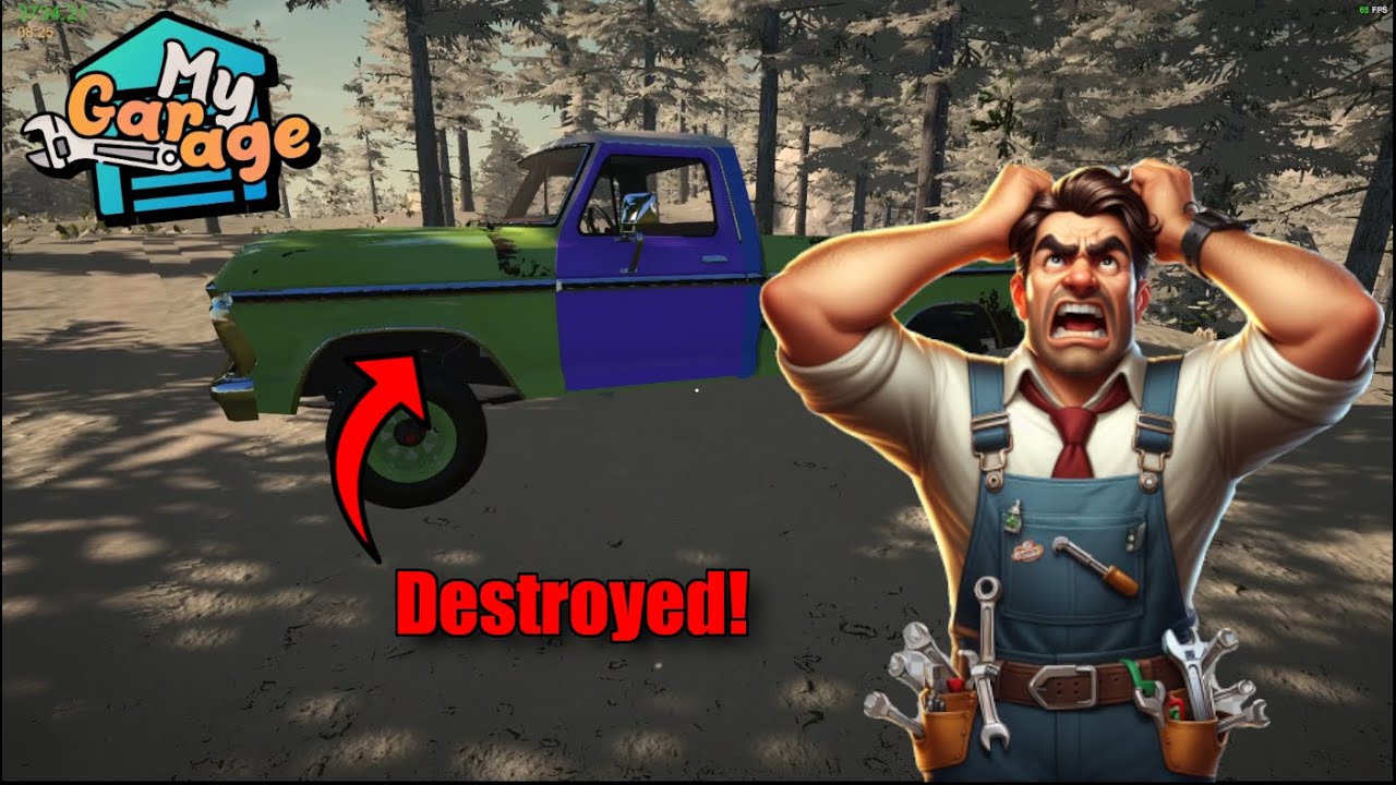 My Garage Episode 4 - My truck is MANGLED!!! 😱 - YouTube