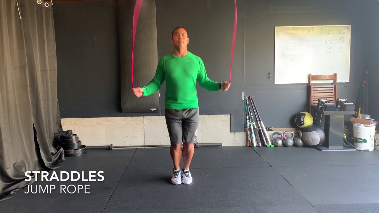 Jump Rope - Straddles - YouTube
