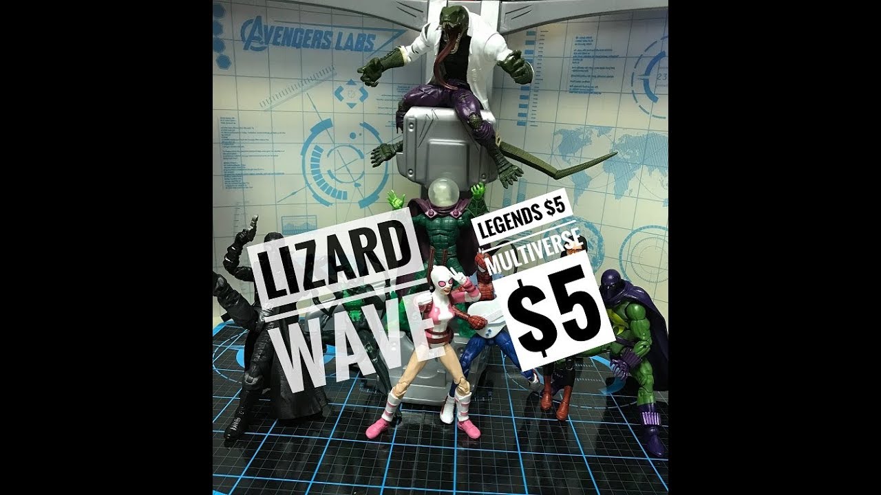 EP45- Marvel Legends Spider-man Lizard Wave Toy Hunt/ Mezco One:12 ...