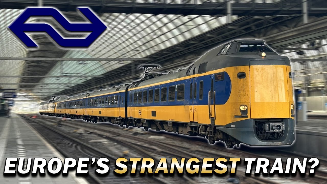 Riding Europe's WEIRDEST Intercity Train - the Dutch ICMm "Koploper ...