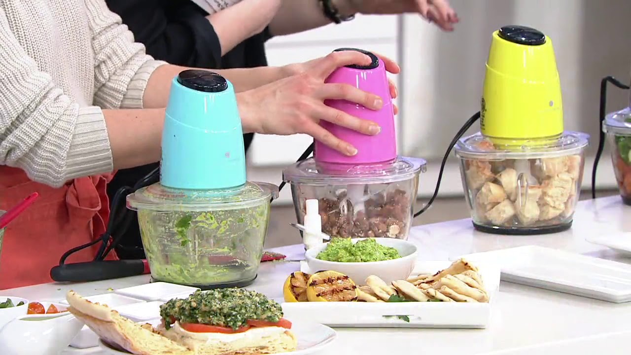 Cook's Essentials 5-Cup Glass Bowl Chopper with Gift Box on QVC - YouTube