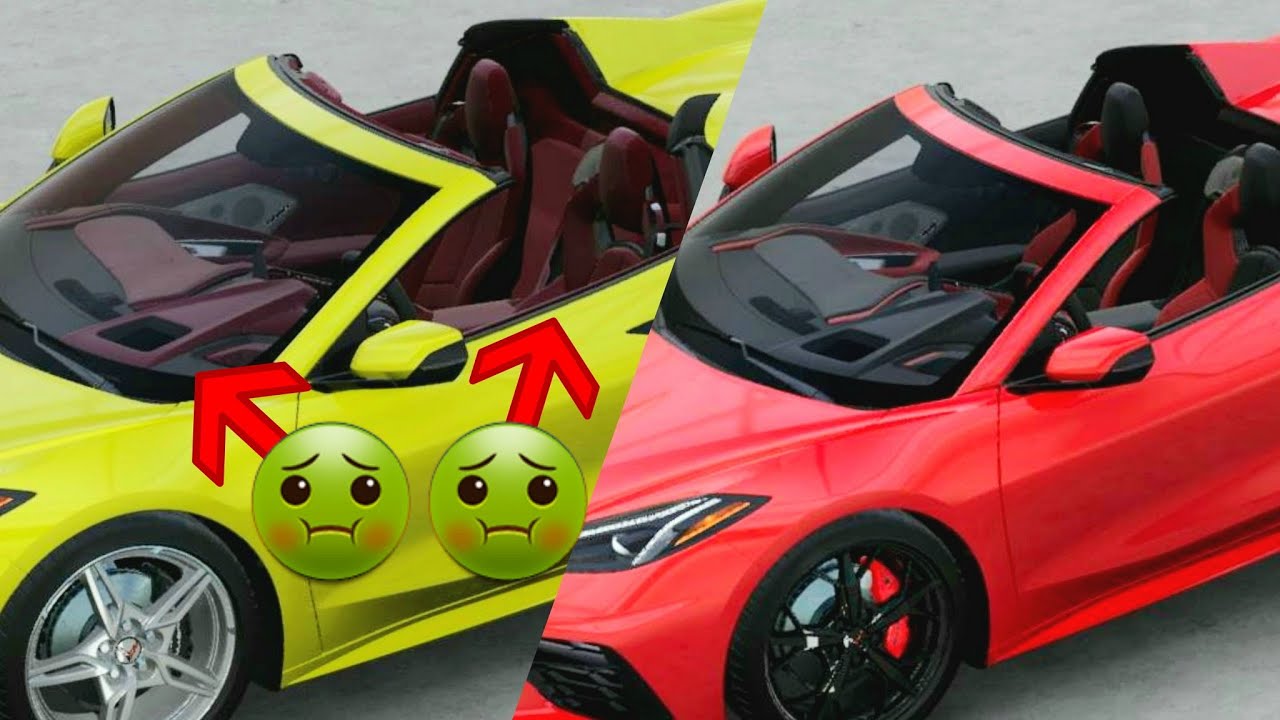 BEST & WORST C8 Corvette Color Combos By The Numbers! '20-21 Production ...