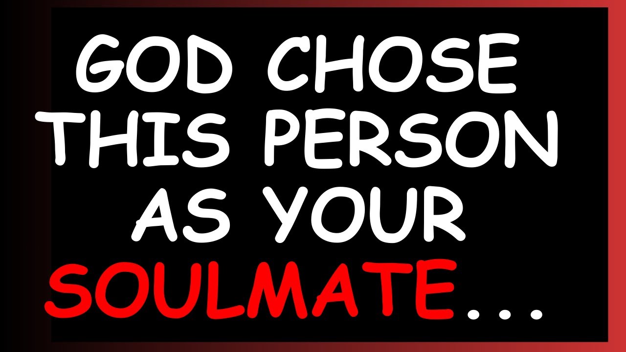 🌈GOD Message🛑I CHOSE THIS PERSON AS YOUR SOULMATE ️Angel Message # ...