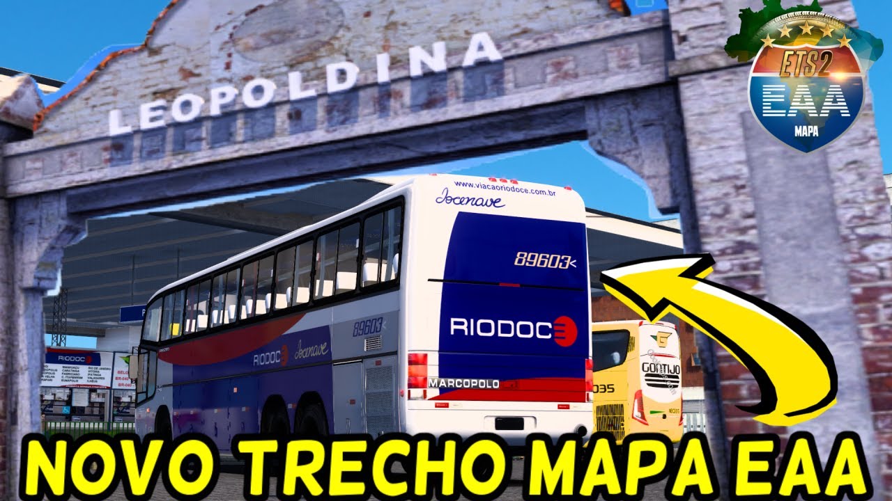 4K - "MAPA EAA: Descubra a Nova Rodoviária Realista do ETS2!" - YouTube
