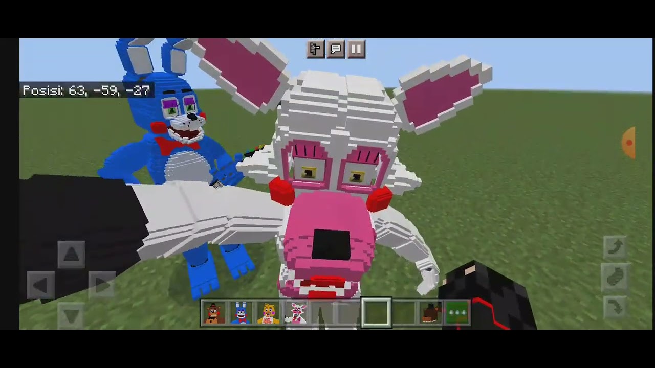 FNAF 2 addons mantap add-on nya dan dapat Block nya 😏 - YouTube